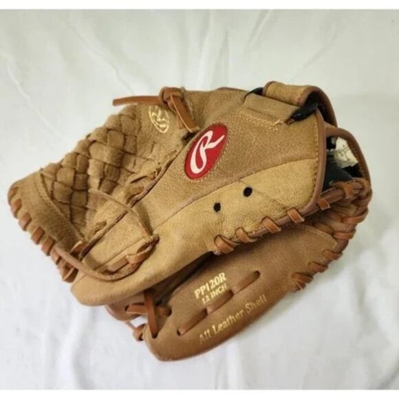 Rawlings | Other | Rawlings Baseball Glove Used 2 Inch Lefty Glove Fits ...